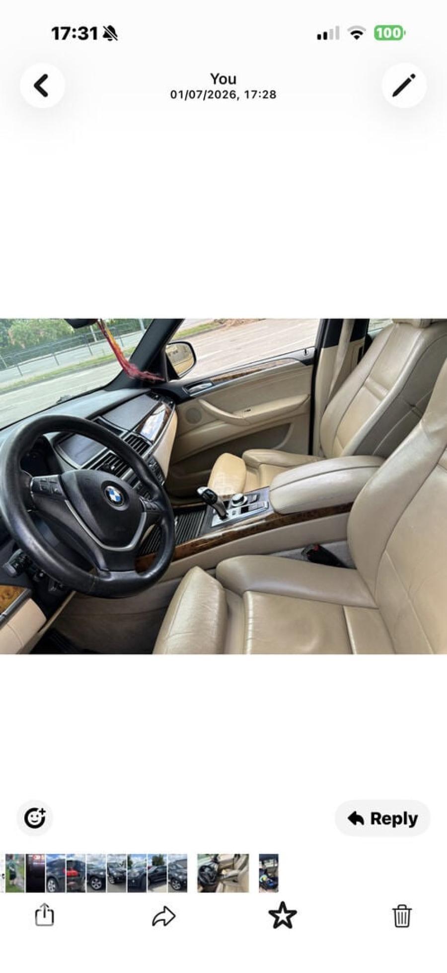 BMW X5 2008 Šauļi, ar dzinēja tilpumu 4.80 L un nobraukumu 198 tūkst. km par 7900 €, foto 9 vietnē AUTOMOTO.COM.LV