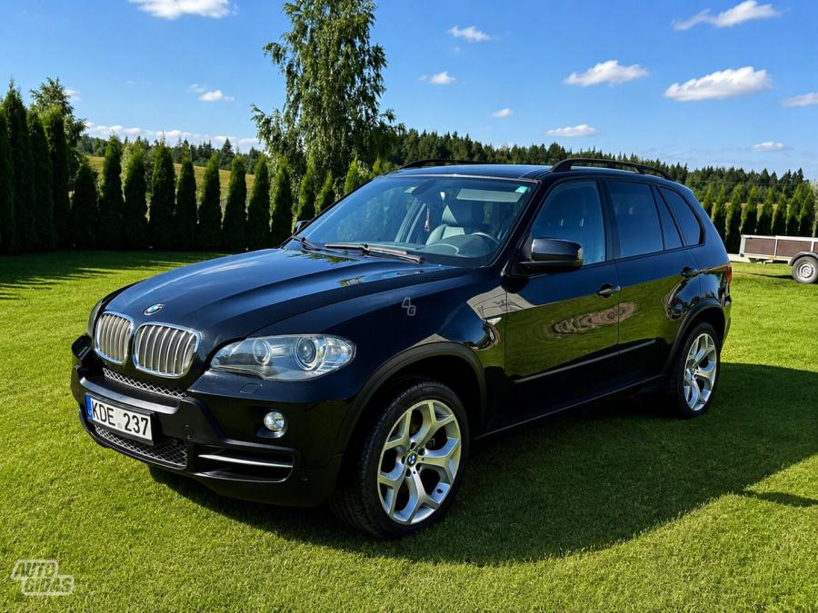 BMW X5 2008 in Vilnius, with an engine capacity of 3.00 L and mileage of 369 thousand km for 7500 €, photo 1 on AUTOMOTO.COM.LV