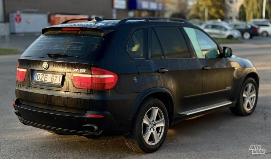 BMW X5 2008 in Vilnius, with an engine capacity of 3.00 L and mileage of 341 thousand km for 5850 €, photo 5 on AUTOMOTO.COM.LV