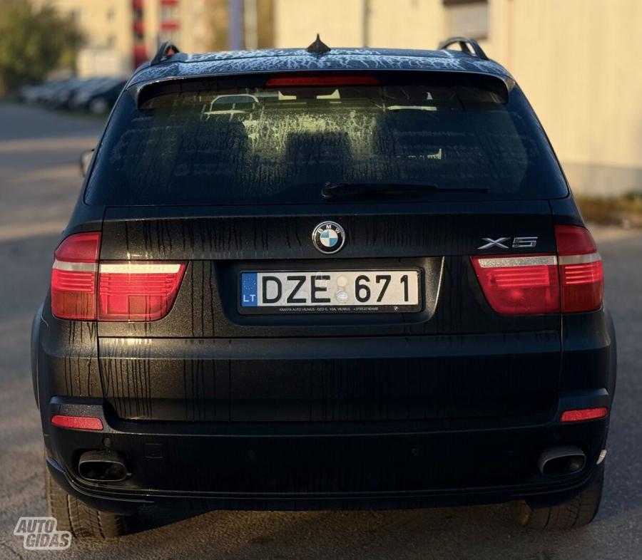 BMW X5 2008 in Vilnius, with an engine capacity of 3.00 L and mileage of 341 thousand km for 5850 €, photo 7 on AUTOMOTO.COM.LV