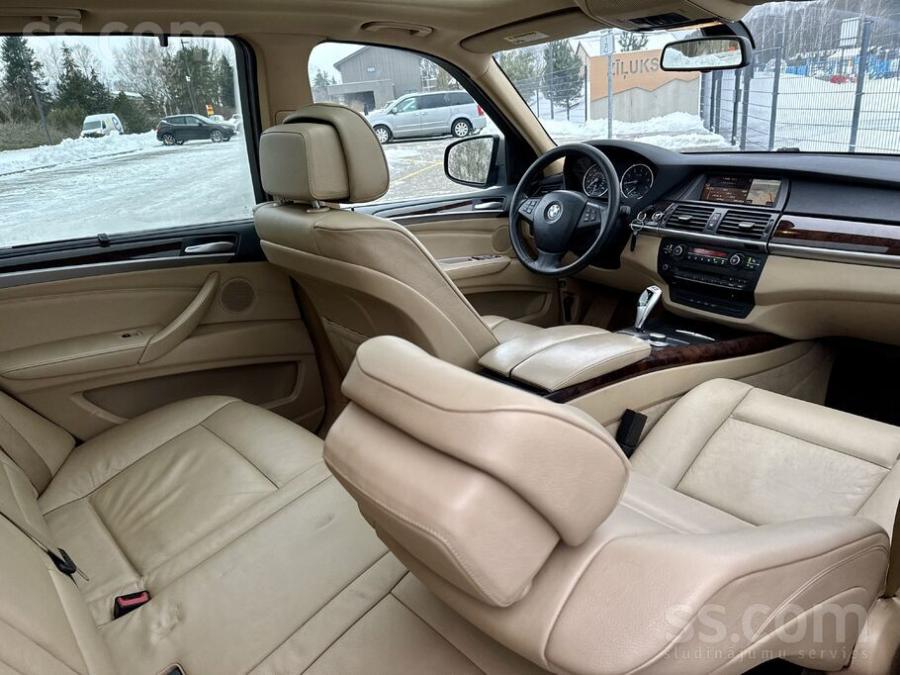 BMW X5 2009 Rīga, ar dzinēja tilpumu 3.00 L un nobraukumu 355 tūkst. km par 6470 €, foto 12 vietnē AUTOMOTO.COM.LV