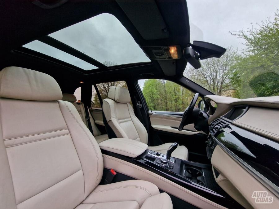BMW X5 2009 in Vilnius, with an engine capacity of 3.00 L and mileage of 360 thousand km for 9750 €, photo 15 on AUTOMOTO.COM.LV