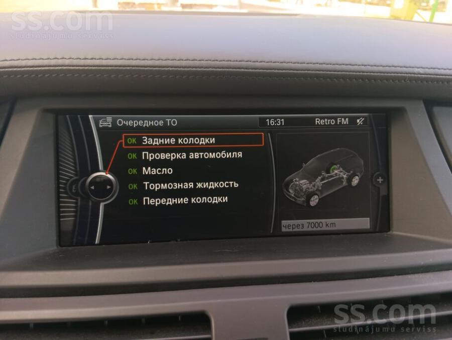 BMW X5 2010 in Riga, with an engine capacity of 3.00 L and mileage of 108 thousand km for 13131 €, photo 6 on AUTOMOTO.COM.LV