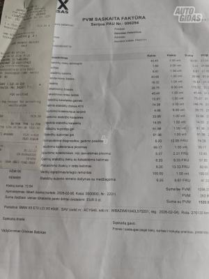 BMW X5 2011 in Vilnius, with an engine capacity of 3.00 L and mileage of 277 thousand km for 10900 €, photo 15 on AUTOMOTO.COM.LV