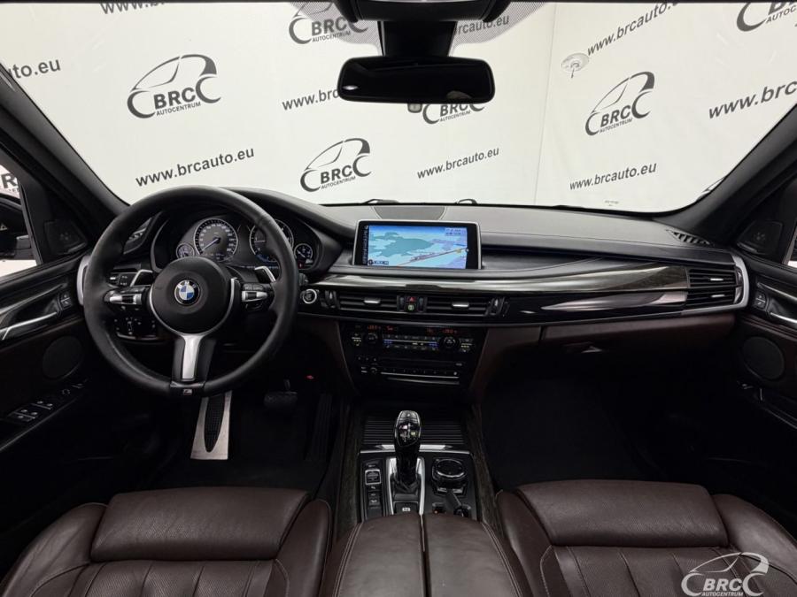 BMW X5 2014 in Vilnius, with an engine capacity of 2.99 L and mileage of 281 thousand km for 19900 €, photo 4 on AUTOMOTO.COM.LV