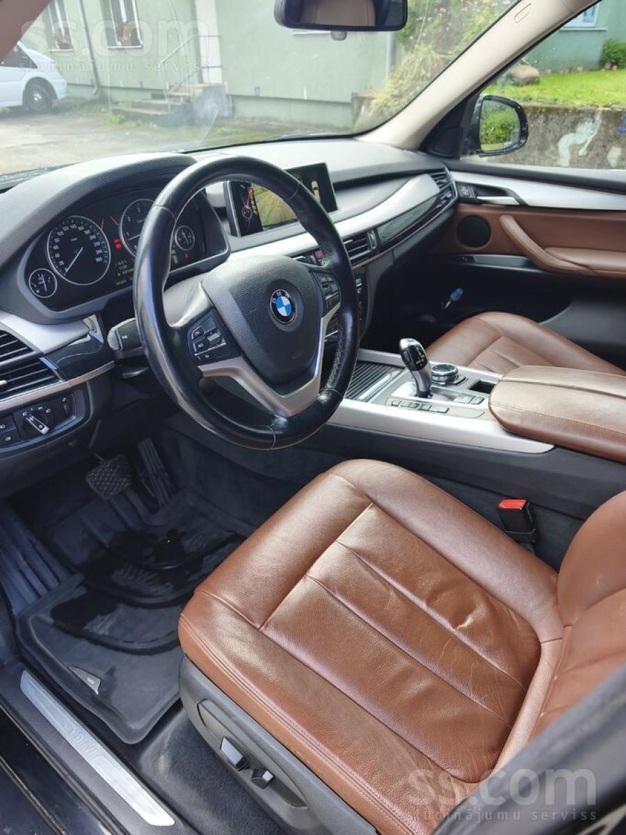 BMW X5 2014 in Jelgava, with an engine capacity of 3.00 L and mileage of 191 thousand km for 15700 €, photo 17 on AUTOMOTO.COM.LV