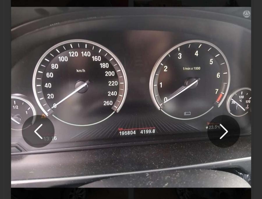 BMW X5 2015 in Radviliskis, with an engine capacity of 2.00 L and mileage of 196 thousand km for 9750 €, photo 7 on AUTOMOTO.COM.LV