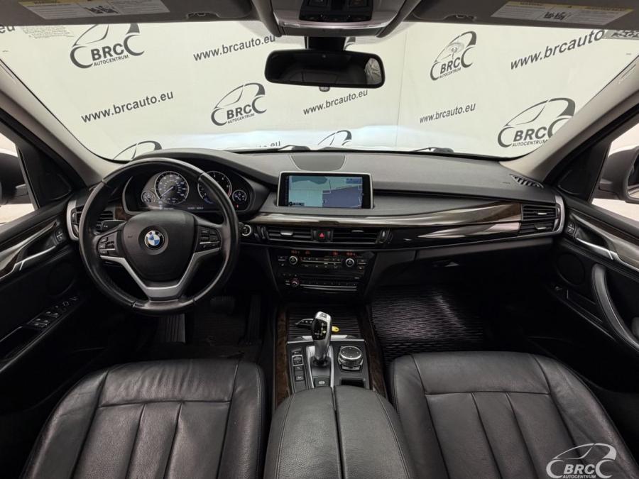 BMW X5 2016 in Vilnius, with an engine capacity of 2.99 L and mileage of 142 thousand km for 18500 €, photo 4 on AUTOMOTO.COM.LV