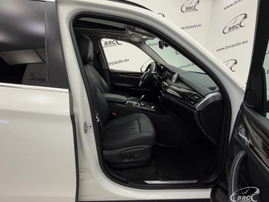 BMW X5 2016 in Vilnius, with an engine capacity of 2.99 L and mileage of 142 thousand km for 18500 €, photo 5 on AUTOMOTO.COM.LV