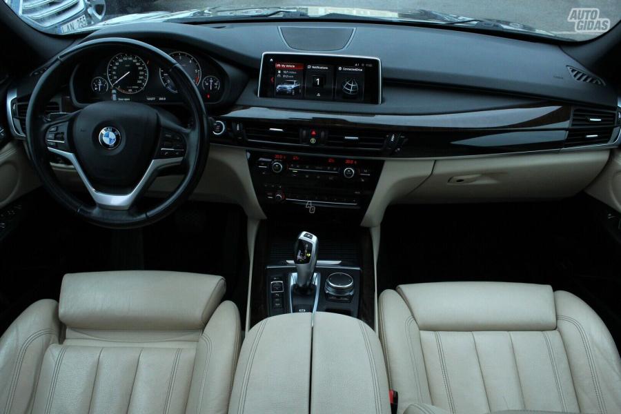 BMW X5 2017 in Avizieniai, with an engine capacity of 3.00 L and mileage of 123 thousand km for 26400 €, photo 9 on AUTOMOTO.COM.LV