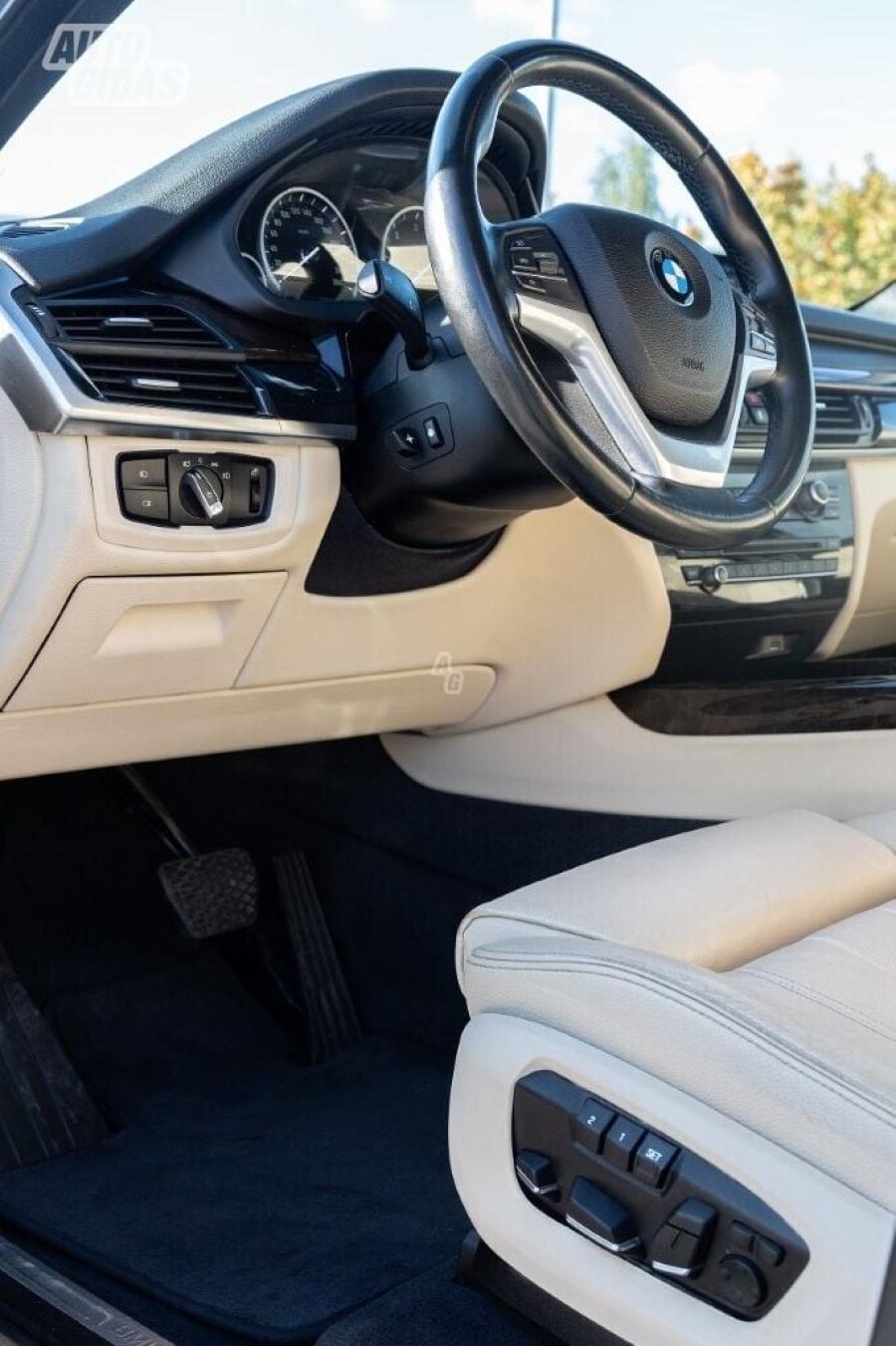 BMW X5 2017 Viļņa, ar dzinēja tilpumu 3.00 L un nobraukumu 123 tūkst. km par 25500 €, foto 6 vietnē AUTOMOTO.COM.LV