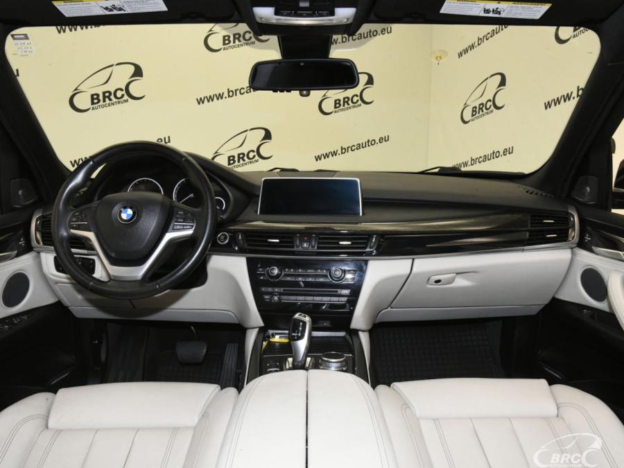 BMW X5 2017 in Vilnius, with an engine capacity of 2.98 L and mileage of 128 thousand km for 19900 €, photo 3 on AUTOMOTO.COM.LV