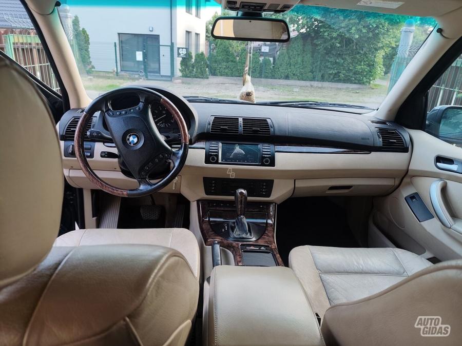 Green BMW X5 2001 in Siauliai, with an engine capacity of 3.00 L and mileage of 235 thousand km for 3400 €, photo 7 on AUTOMOTO.COM.LV