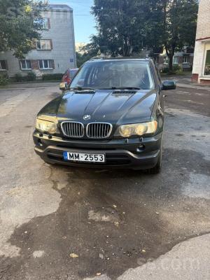 Зеленый БМВ Х5 2001 в Рига, объемом двигателя 3.00 л и пробегом 330 тыс. км за 3200 €, фото  на AUTOMOTO.COM.LV