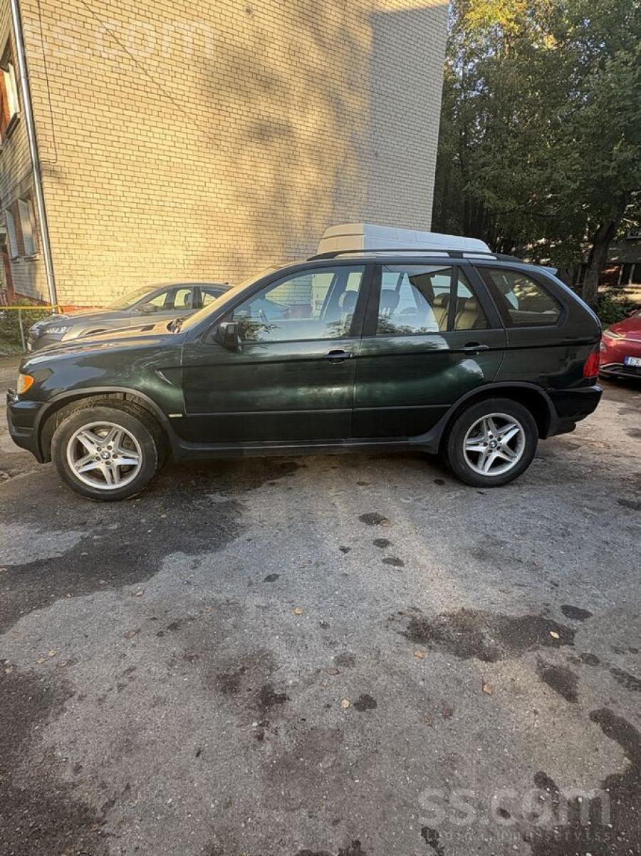 Зеленый БМВ Х5 2001 в Рига, объемом двигателя 3.00 л и пробегом 330 тыс. км за 3200 €, фото 3 на AUTOMOTO.COM.LV