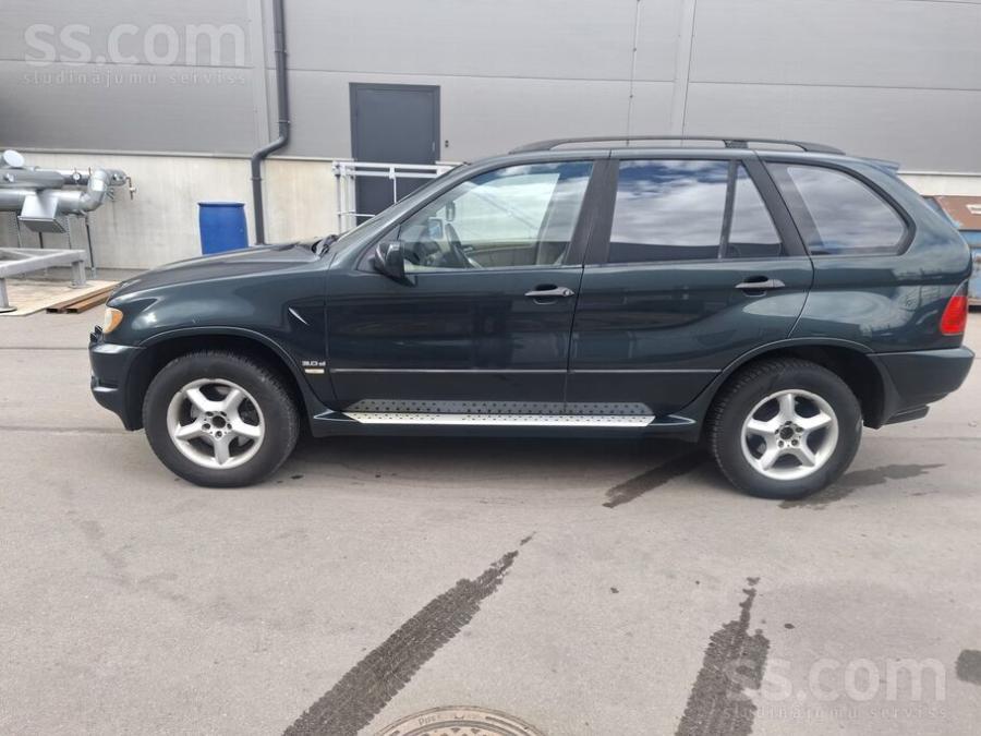 Zaļš BMW X5 2002 Ogre, ar dzinēja tilpumu 3.00 L un nobraukumu 415 tūkst. km par 3000 €, foto 3 vietnē AUTOMOTO.COM.LV