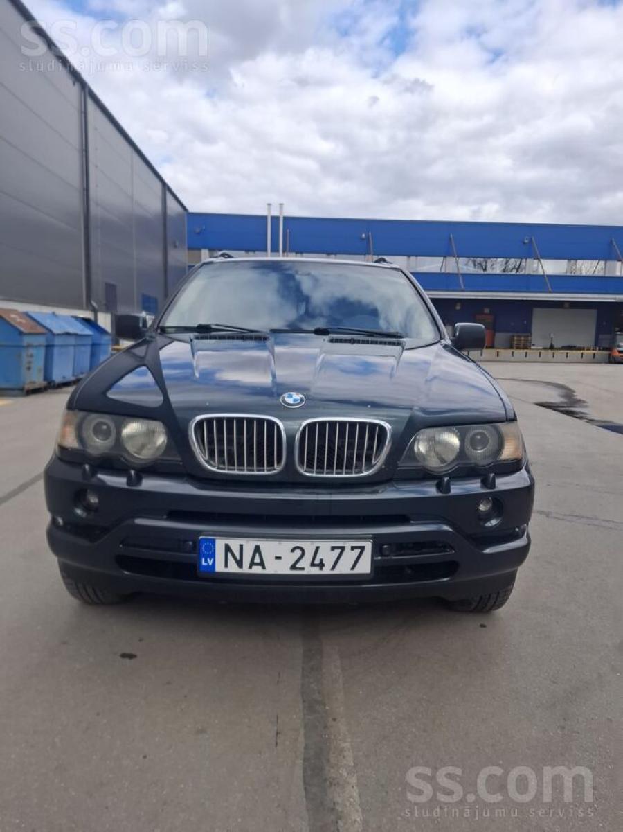 Zaļš BMW X5 2002 Ogre, ar dzinēja tilpumu 3.00 L un nobraukumu 415 tūkst. km par 3000 €, foto 6 vietnē AUTOMOTO.COM.LV