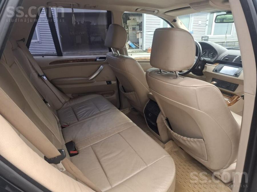 Zaļš BMW X5 2002 Ogre, ar dzinēja tilpumu 3.00 L un nobraukumu 415 tūkst. km par 3000 €, foto 7 vietnē AUTOMOTO.COM.LV