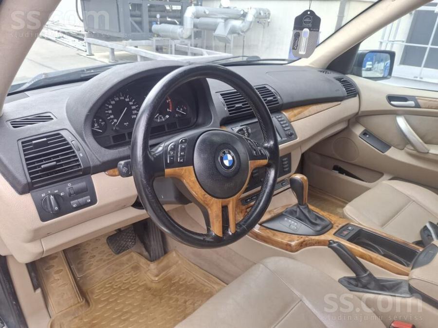 Zaļš BMW X5 2002 Ogre, ar dzinēja tilpumu 3.00 L un nobraukumu 415 tūkst. km par 3000 €, foto 8 vietnē AUTOMOTO.COM.LV