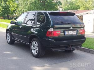Green BMW X5 2002 in Riga, with an engine capacity of 3.00 L and mileage of 0 thousand km for 3400 €, photo 6 on AUTOMOTO.COM.LV