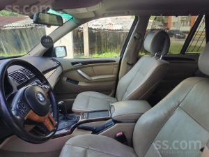 Green BMW X5 2002 in Riga, with an engine capacity of 3.00 L and mileage of 0 thousand km for 3400 €, photo 11 on AUTOMOTO.COM.LV