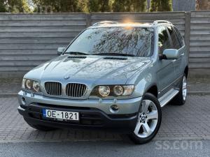 Green BMW X5 2002 in Jelgava, with an engine capacity of 3.00 L and mileage of 301 thousand km for 5300 €, photo  on AUTOMOTO.COM.LV