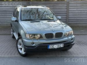 Green BMW X5 2002 in Jelgava, with an engine capacity of 3.00 L and mileage of 301 thousand km for 5300 €, photo 4 on AUTOMOTO.COM.LV