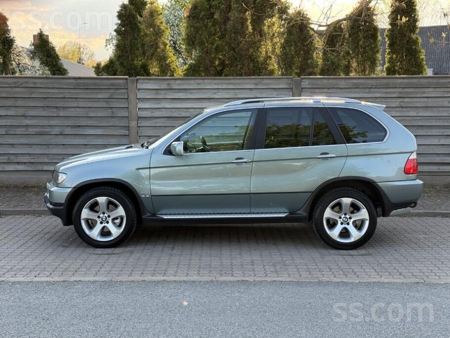 Green BMW X5 2002 in Jelgava, with an engine capacity of 3.00 L and mileage of 301 thousand km for 5300 €, photo 9 on AUTOMOTO.COM.LV