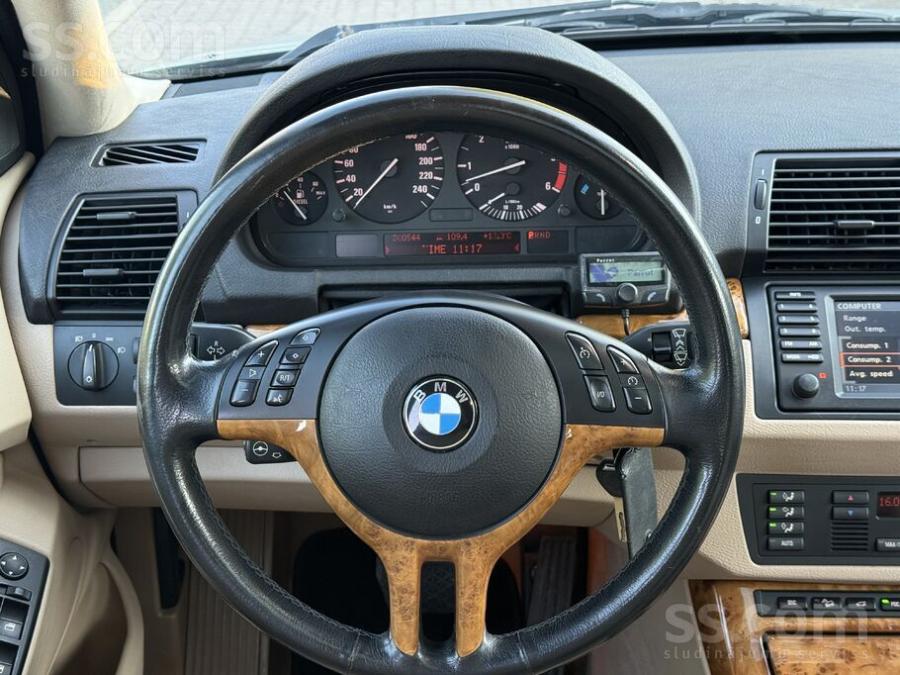 Green BMW X5 2002 in Jelgava, with an engine capacity of 3.00 L and mileage of 301 thousand km for 5300 €, photo 25 on AUTOMOTO.COM.LV