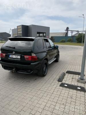 Zaļš BMW X5 2002 Liepāja, ar dzinēja tilpumu 3.00 L un nobraukumu 475 tūkst. km par 3000 €, foto 3 vietnē AUTOMOTO.COM.LV