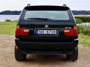 Green BMW X5 2002 in Ogre, with an engine capacity of 4.40 L and mileage of 150 thousand km for 7200 €, photo 7 on AUTOMOTO.COM.LV
