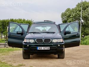 Zaļš BMW X5 2002 Ogre, ar dzinēja tilpumu 4.40 L un nobraukumu 150 tūkst. km par 7200 €, foto 10 vietnē AUTOMOTO.COM.LV