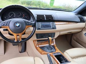Zaļš BMW X5 2002 Ogre, ar dzinēja tilpumu 4.40 L un nobraukumu 150 tūkst. km par 7200 €, foto 14 vietnē AUTOMOTO.COM.LV