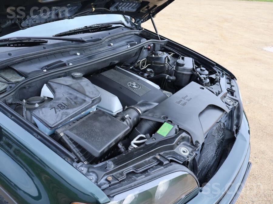 Zaļš BMW X5 2002 Ogre, ar dzinēja tilpumu 4.40 L un nobraukumu 150 tūkst. km par 7200 €, foto 24 vietnē AUTOMOTO.COM.LV