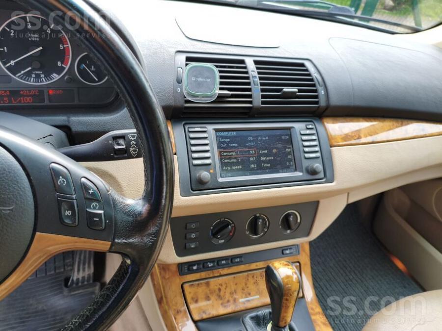 Зеленый БМВ Х5 2002 в Даугавпилс, объемом двигателя 3.00 л и пробегом 227 тыс. км за 2650 €, фото 9 на AUTOMOTO.COM.LV