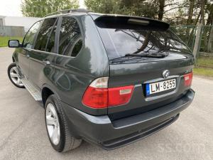 Green BMW X5 2004 in Riga, with an engine capacity of 3.00 L and mileage of 396 thousand km for 43500 €, photo 5 on AUTOMOTO.COM.LV