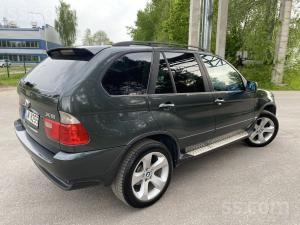 Green BMW X5 2004 in Riga, with an engine capacity of 3.00 L and mileage of 396 thousand km for 43500 €, photo 8 on AUTOMOTO.COM.LV