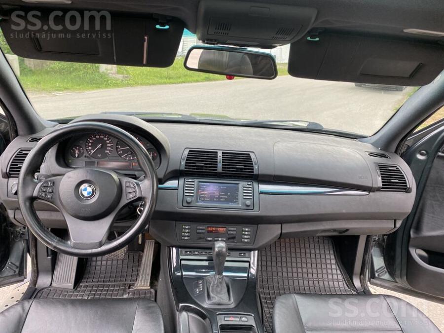 Green BMW X5 2004 in Riga, with an engine capacity of 3.00 L and mileage of 396 thousand km for 43500 €, photo 18 on AUTOMOTO.COM.LV