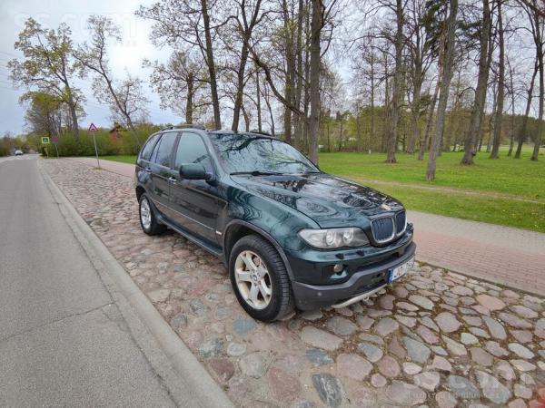 Zaļš BMW X5 2004 Tukums, ar dzinēja tilpumu 3.00 L un nobraukumu 398 tūkst. km par 3750 €, foto 1 vietnē AUTOMOTO.COM.LV