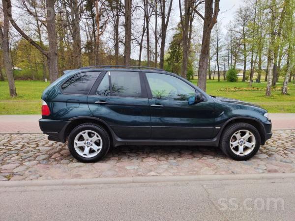 Zaļš BMW X5 2004 Tukums, ar dzinēja tilpumu 3.00 L un nobraukumu 398 tūkst. km par 3750 €, foto 5 vietnē AUTOMOTO.COM.LV