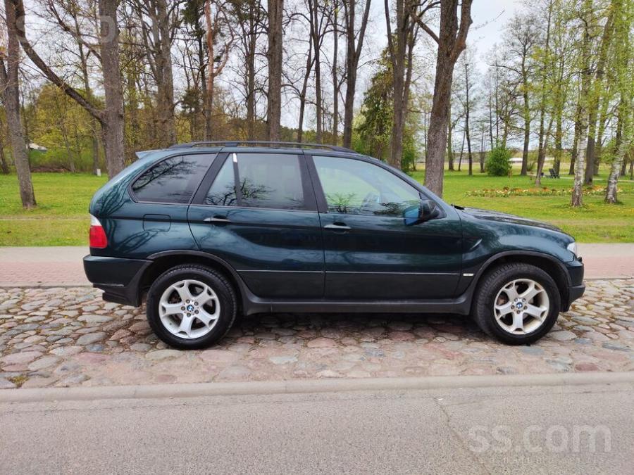 Zaļš BMW X5 2004 Tukums, ar dzinēja tilpumu 3.00 L un nobraukumu 398 tūkst. km par 3750 €, foto 6 vietnē AUTOMOTO.COM.LV