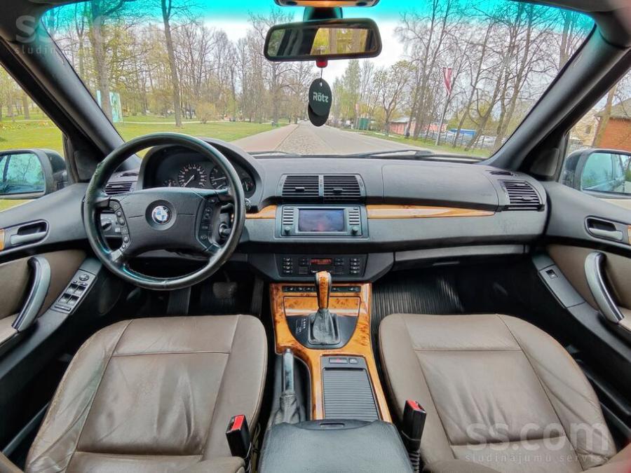 Zaļš BMW X5 2004 Tukums, ar dzinēja tilpumu 3.00 L un nobraukumu 398 tūkst. km par 3750 €, foto 8 vietnē AUTOMOTO.COM.LV