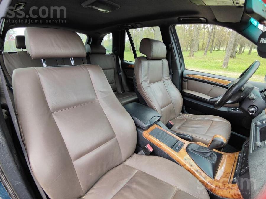 Zaļš BMW X5 2004 Tukums, ar dzinēja tilpumu 3.00 L un nobraukumu 398 tūkst. km par 3750 €, foto 11 vietnē AUTOMOTO.COM.LV