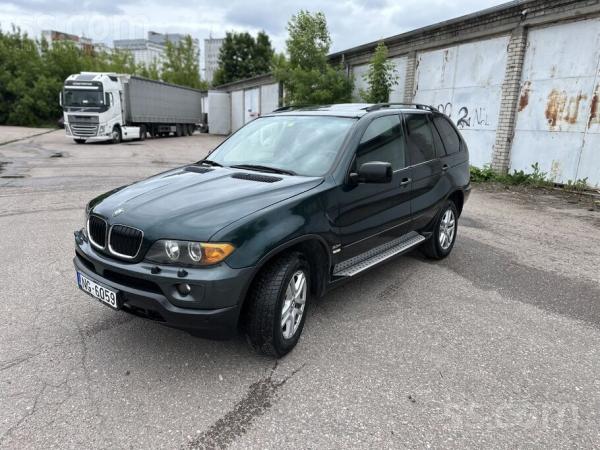 Зеленый БМВ Х5 2004 в Рига, объемом двигателя 3.00 л и пробегом 308 тыс. км за 3900 €, фото 2 на AUTOMOTO.COM.LV