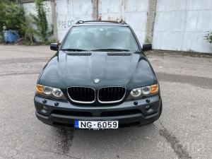 Green BMW X5 2004 in Riga, with an engine capacity of 3.00 L and mileage of 308 thousand km for 3900 €, photo 4 on AUTOMOTO.COM.LV
