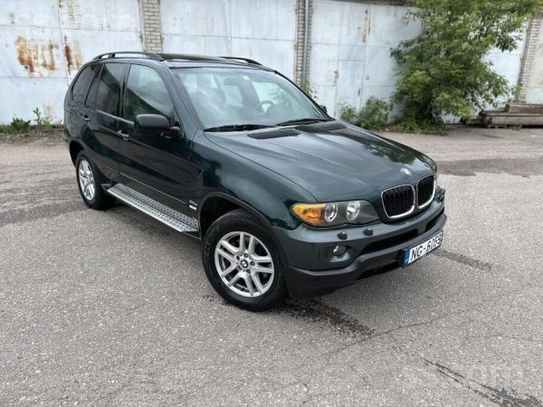 Зеленый БМВ Х5 2004 в Рига, объемом двигателя 3.00 л и пробегом 308 тыс. км за 3900 €, фото 4 на AUTOMOTO.COM.LV