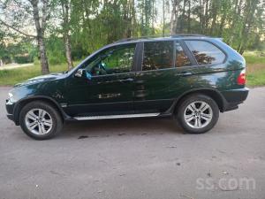Zaļš BMW X5 2004 Rīga, ar dzinēja tilpumu 3.00 L un nobraukumu 360 tūkst. km par 5700 €, foto 3 vietnē AUTOMOTO.COM.LV