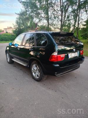 Zaļš BMW X5 2004 Rīga, ar dzinēja tilpumu 3.00 L un nobraukumu 360 tūkst. km par 5700 €, foto 5 vietnē AUTOMOTO.COM.LV