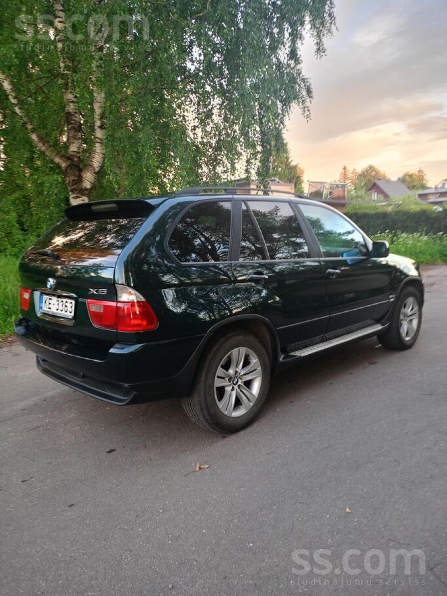 Zaļš BMW X5 2004 Rīga, ar dzinēja tilpumu 3.00 L un nobraukumu 360 tūkst. km par 5700 €, foto 7 vietnē AUTOMOTO.COM.LV