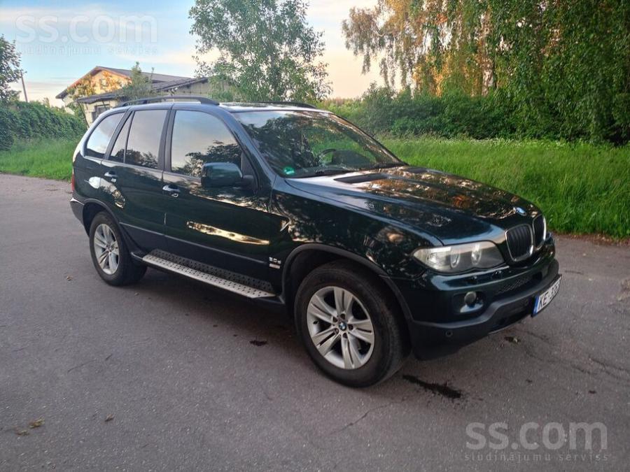 Zaļš BMW X5 2004 Rīga, ar dzinēja tilpumu 3.00 L un nobraukumu 360 tūkst. km par 5700 €, foto 9 vietnē AUTOMOTO.COM.LV
